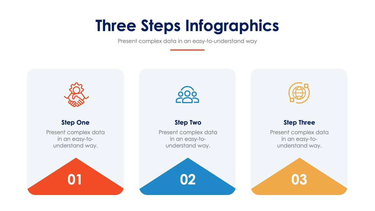 Three Steps Slide Infographic Template S06082208 – Infografolio