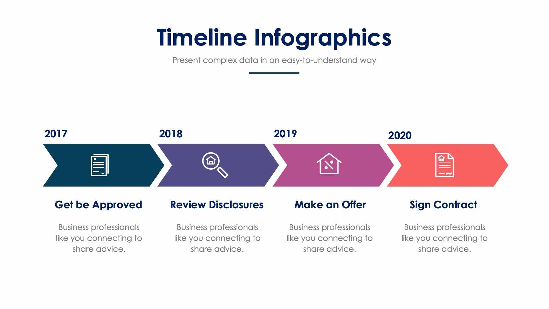 Timeline Slide Infographic Template S01132209 | Infografolio