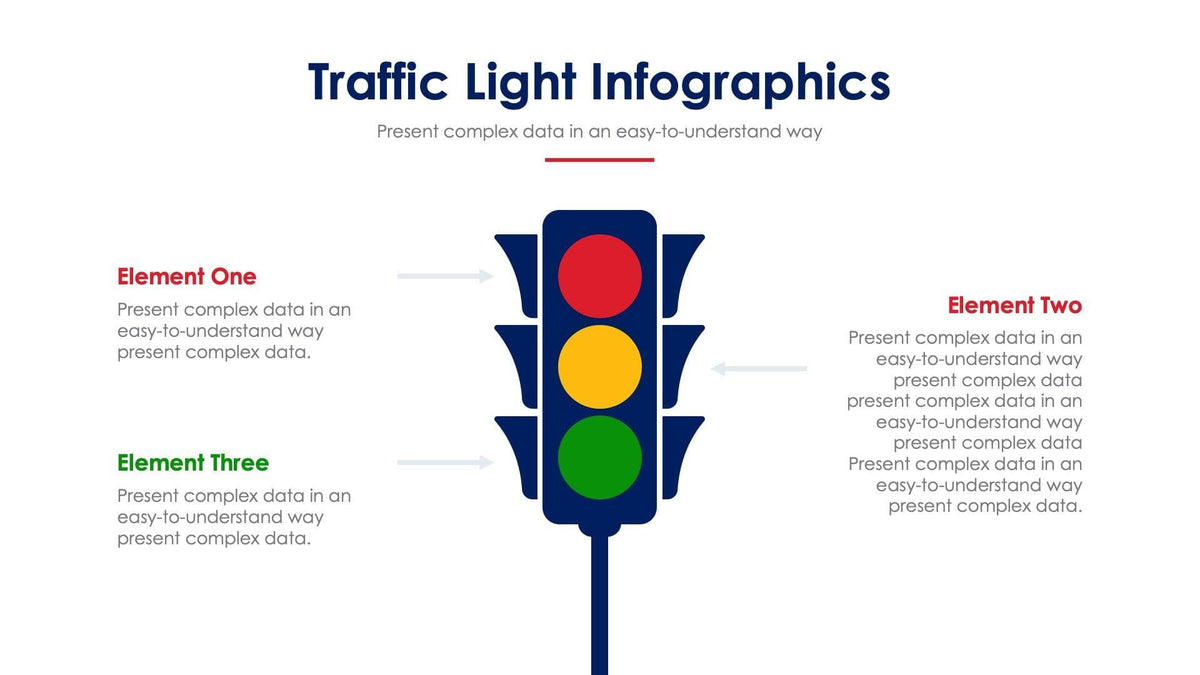 Traffic Light Slide Infographic Template S01042201 – Infografolio