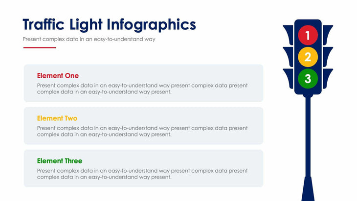 Traffic Light Slide Infographic Template S01042202 – Infografolio