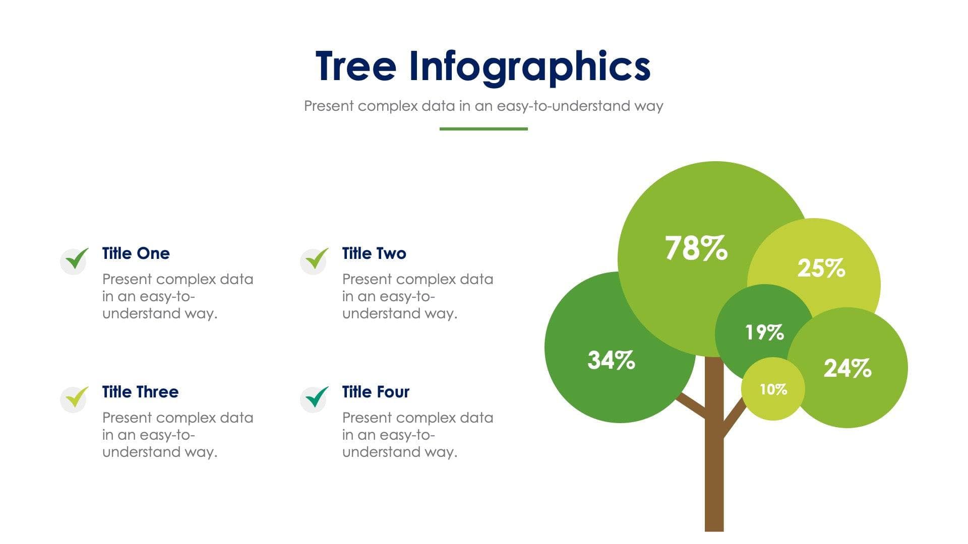 Tree Slide Infographic Template S06082207 | Infografolio