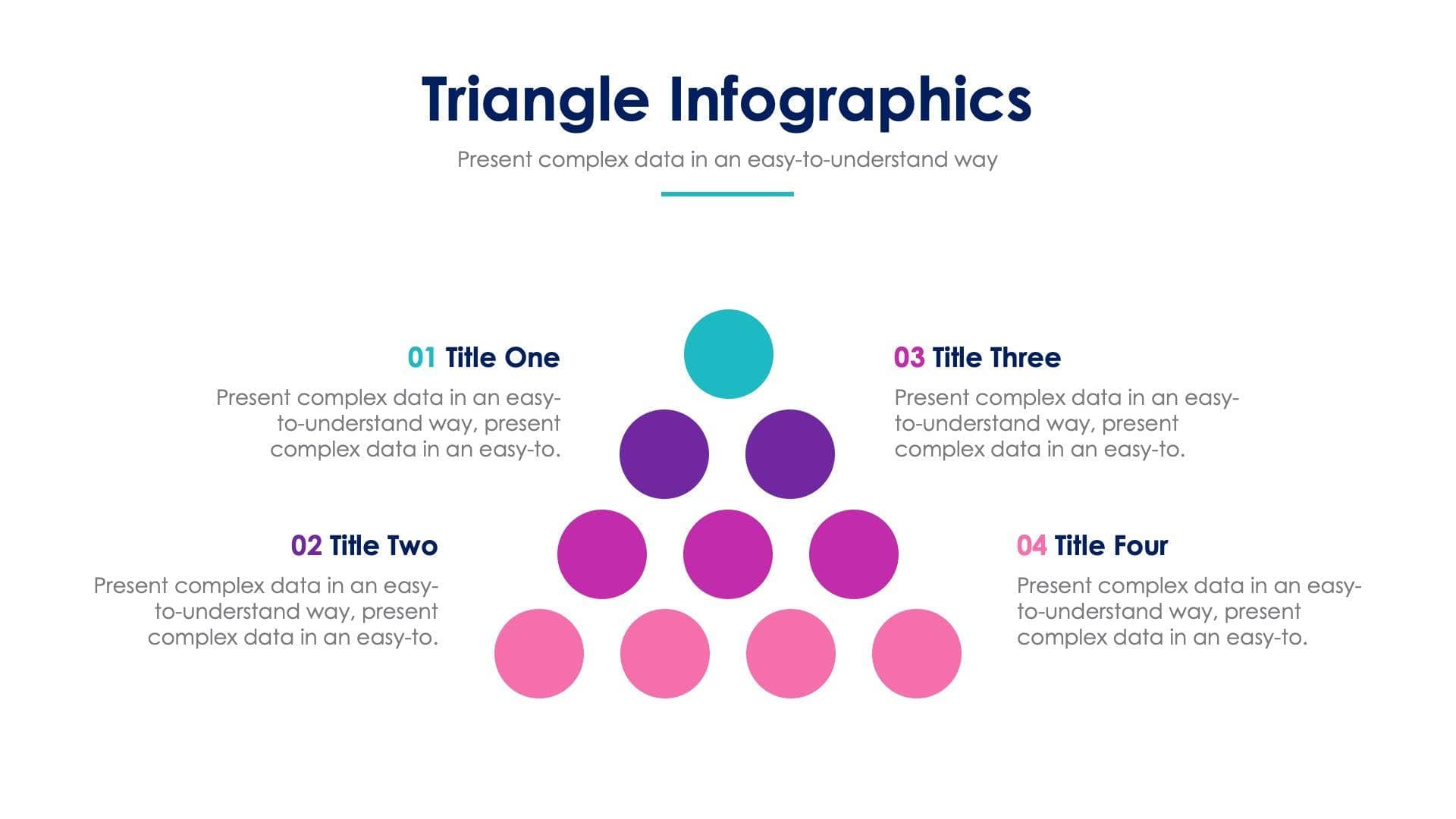 Triangle Slide Infographic Template S02152213 | Infografolio