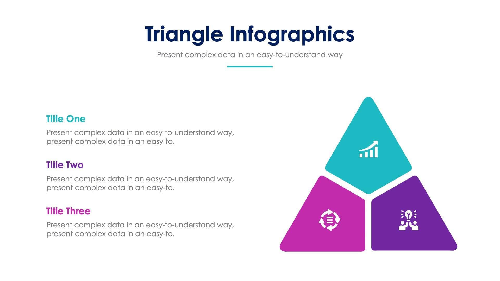 Triangle Slide Infographic Template S02152214 | Infografolio