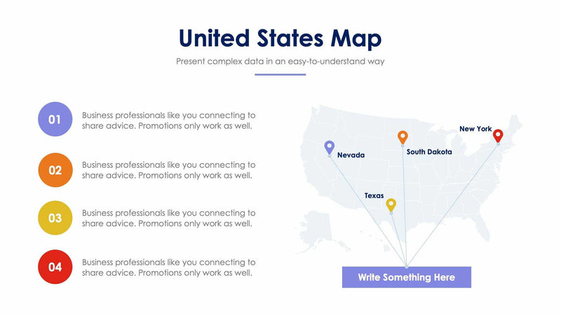 United States Map Slides – Infografolio