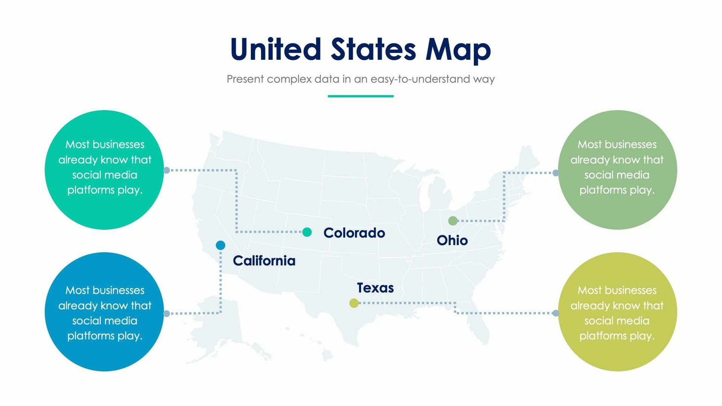 United States Map Slide Infographic Template S01182212 – Infografolio