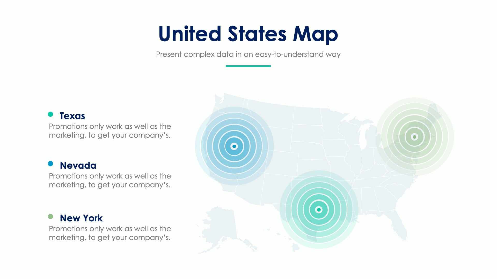 United States Map Slide Infographic Template S01182216 | Infografolio