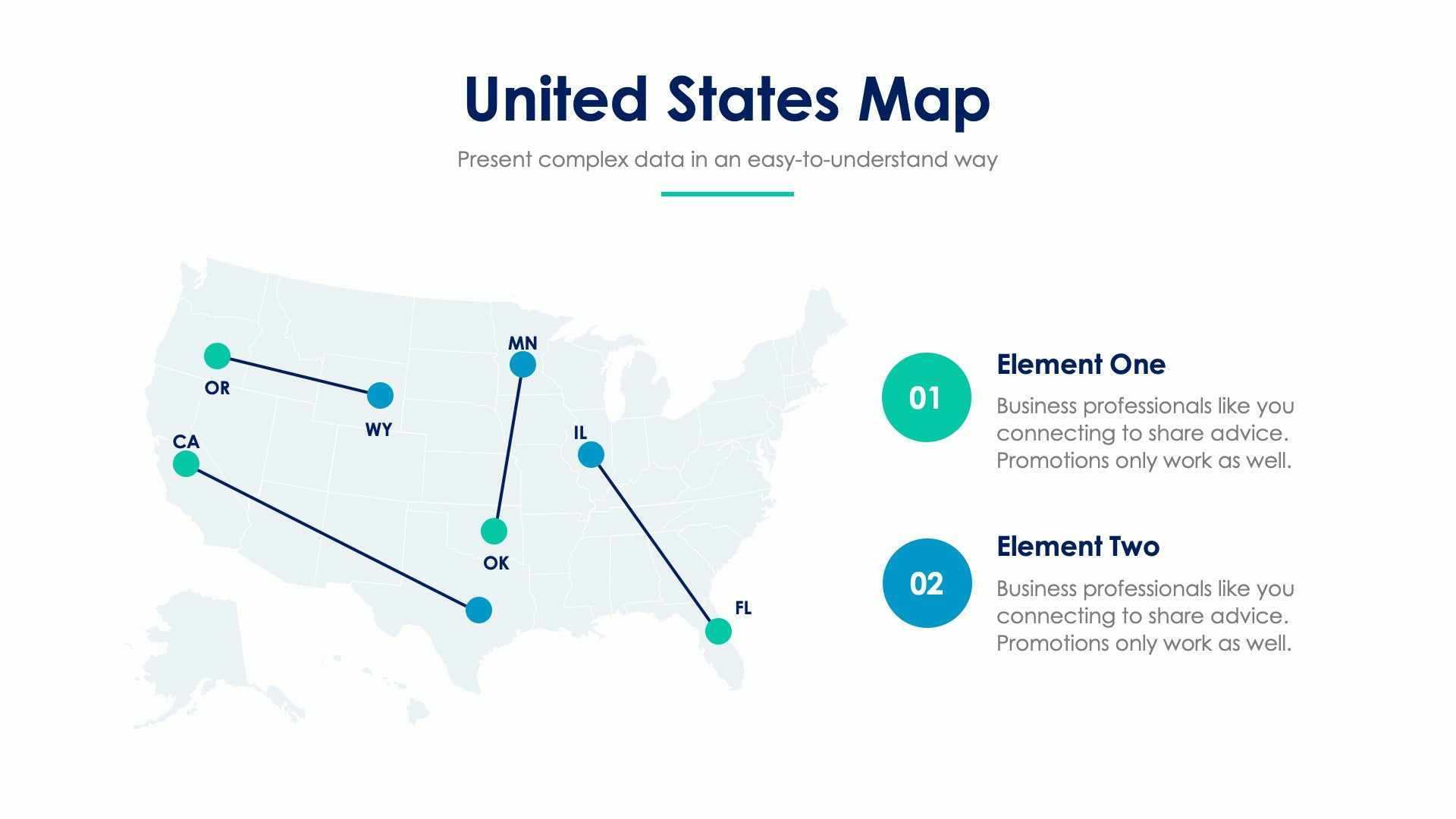 United States Map Slide Infographic Template S01182217 | Infografolio