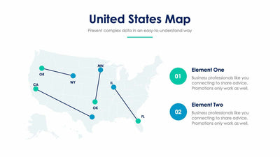 United States Map Slides – Infografolio
