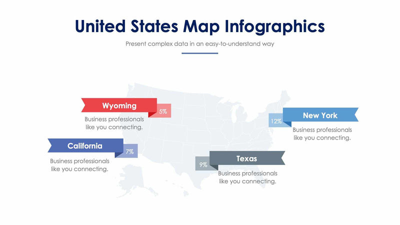 United States Map Slides – Infografolio