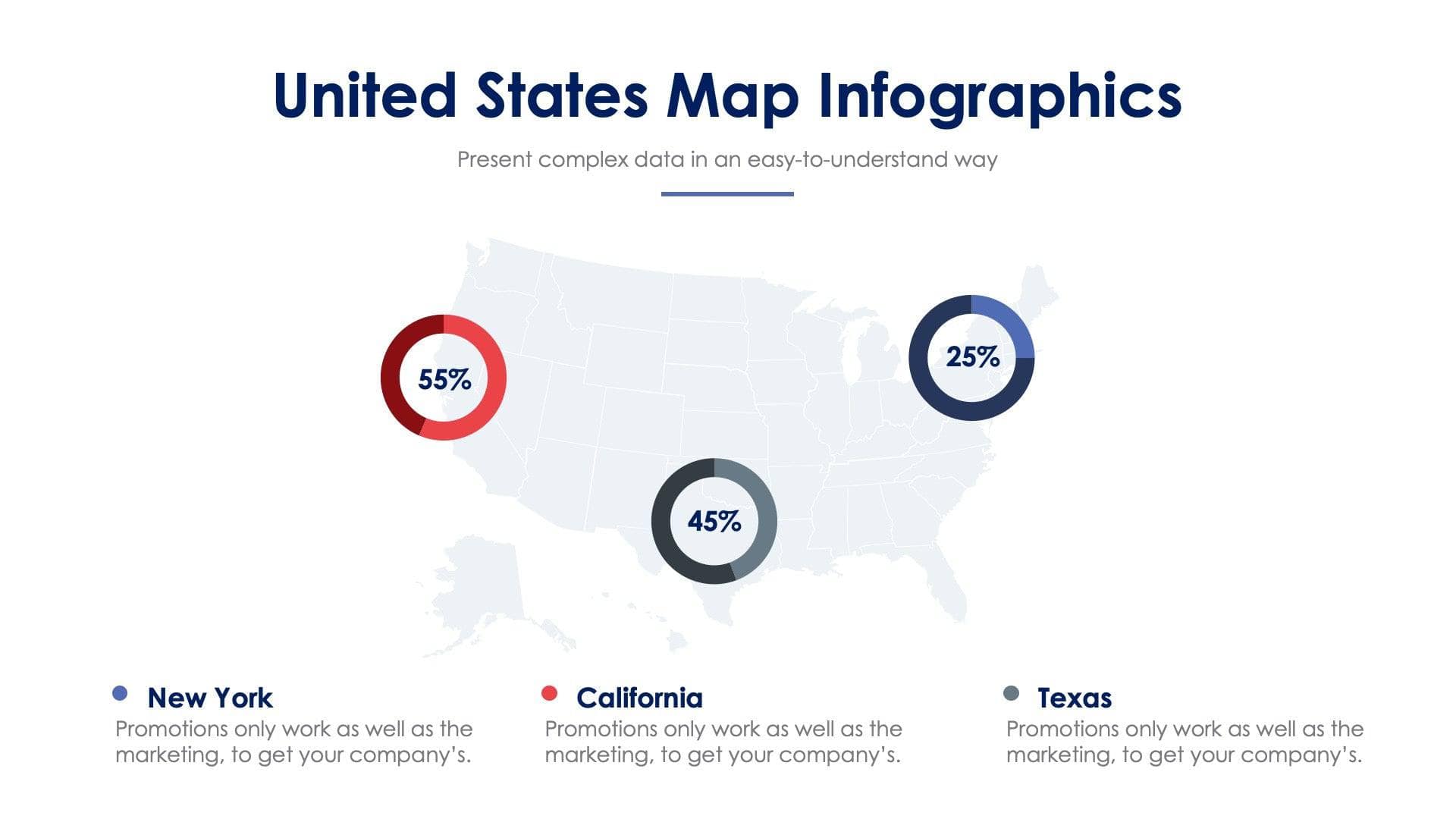 United States Map Slide Infographic Template S01272203 | Infografolio