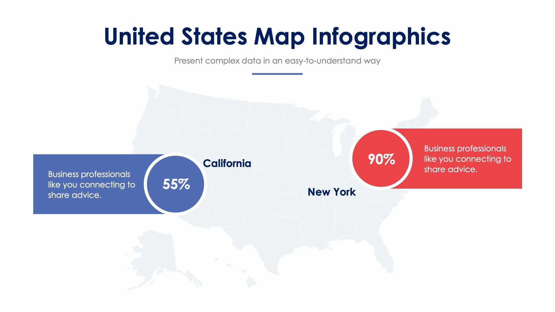 United States Map Slide Infographic Template S01272204 | Infografolio