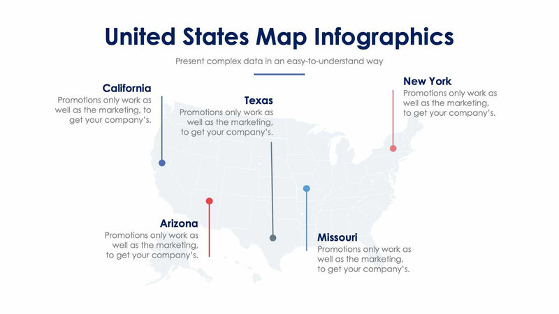 United States Map Slides – Infografolio