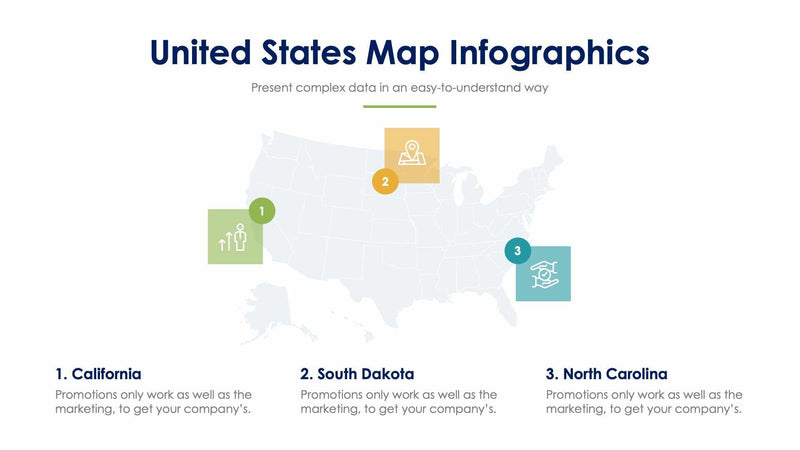 United States Map Slides – Infografolio