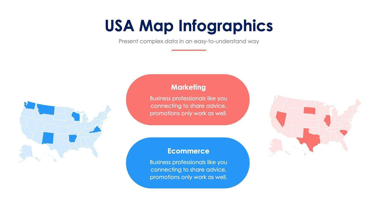 USA Map Slide Infographic Template S11262108 – Infografolio