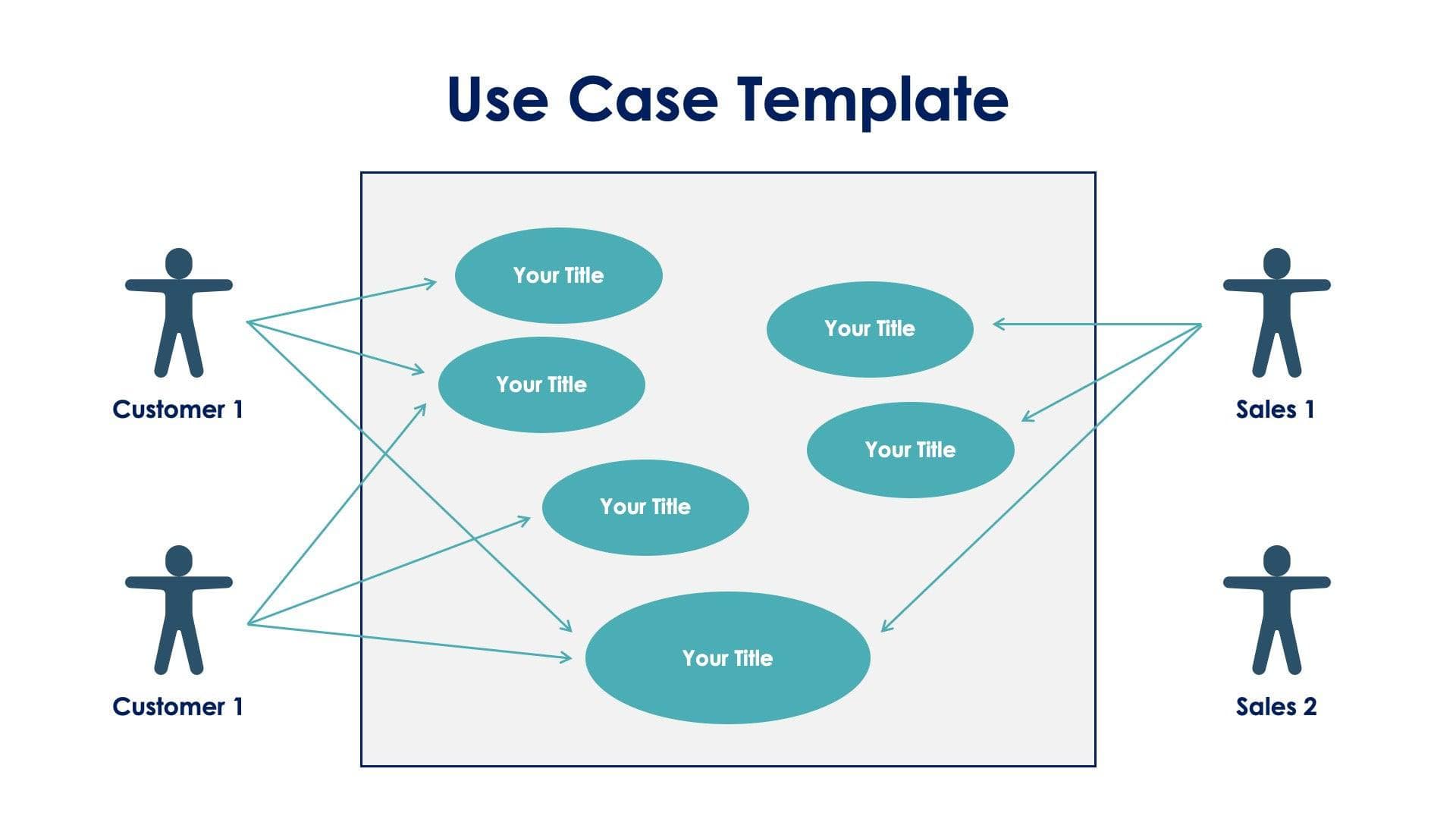Use Case Template Slide Template S11162213 | Infografolio
