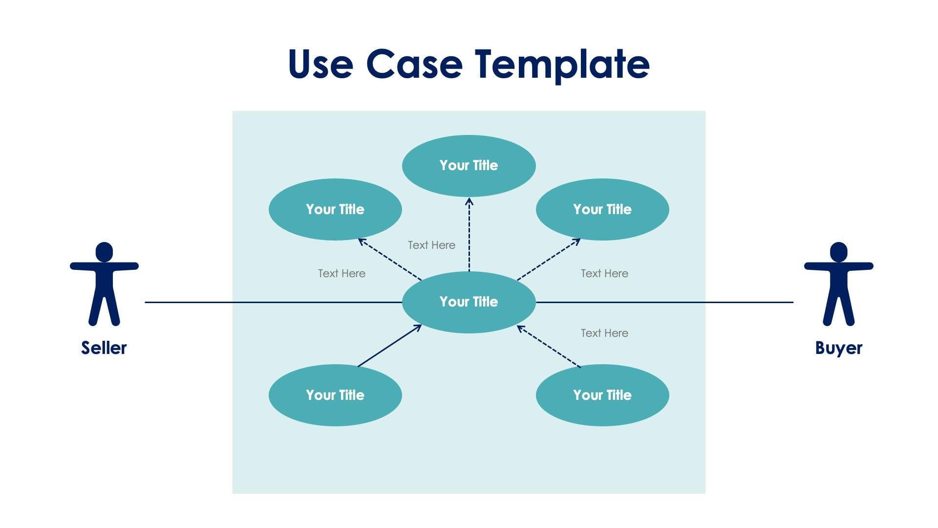 Use Case Template Slide Template S11162214 | Infografolio
