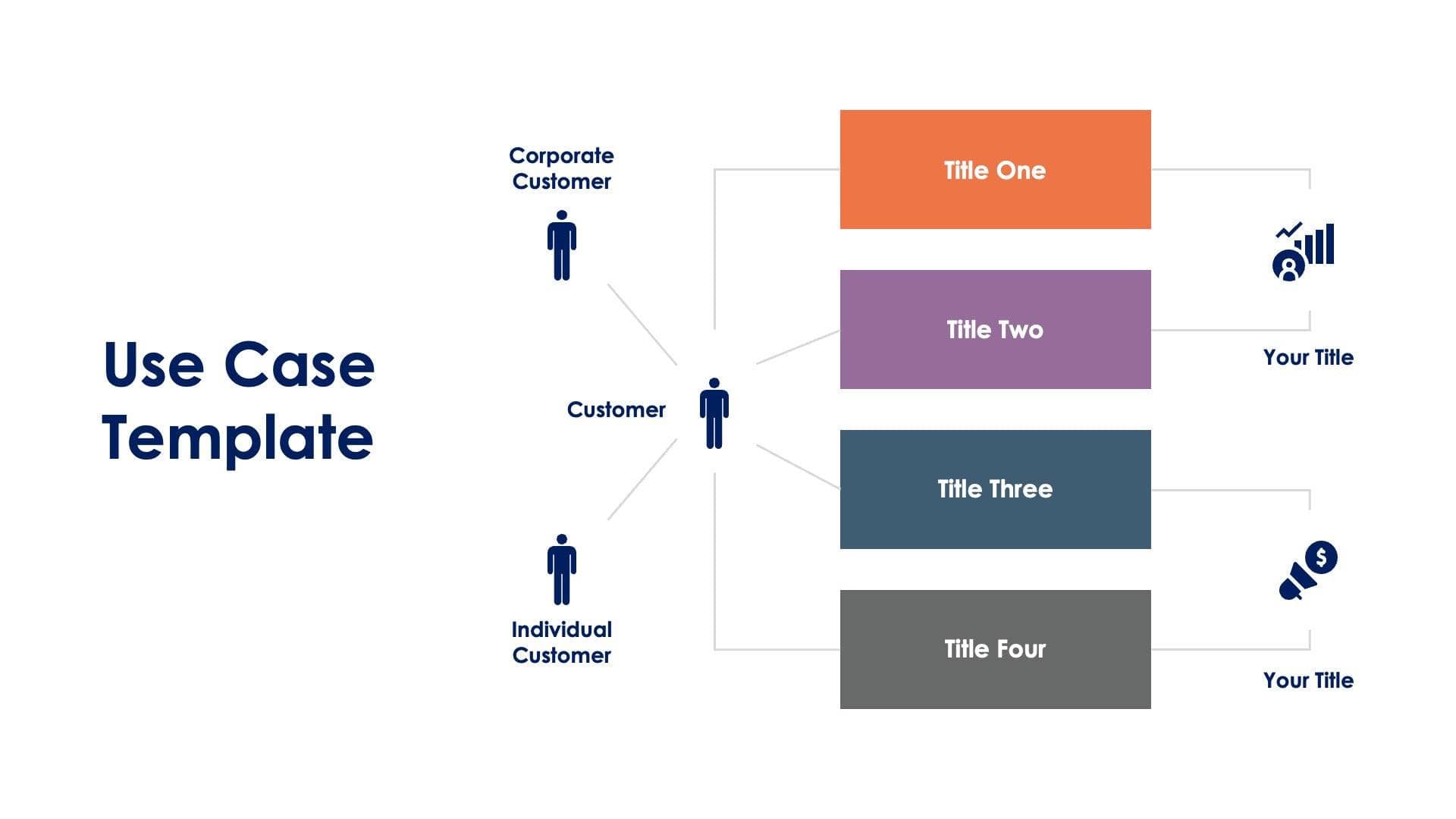 Use Case Template Slide Template S11162219 | Infografolio
