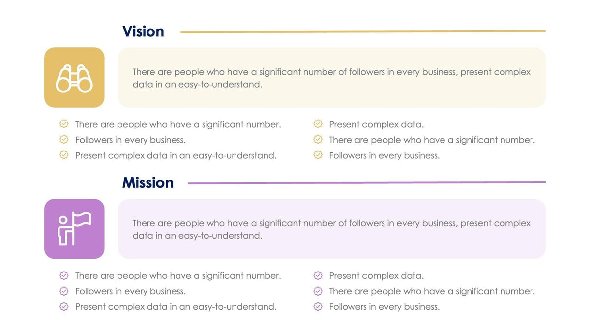 Mission and Vision Slide Template S11042219 – Infografolio