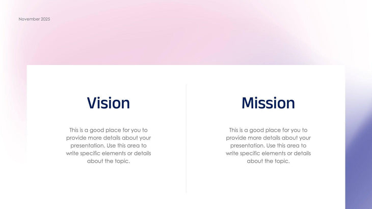 Vision and Mission Slide Template S10172207 – Infografolio