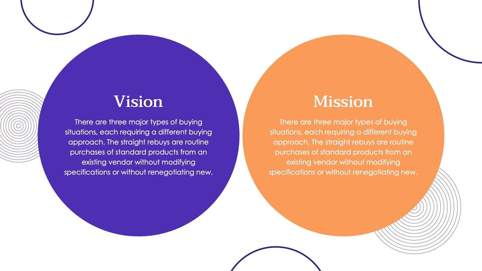 Vision and Mission Slide Template S10312201 – Infografolio
