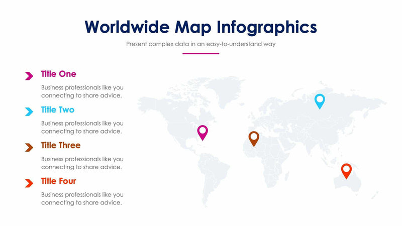 Worldwide Map Slides – Infografolio