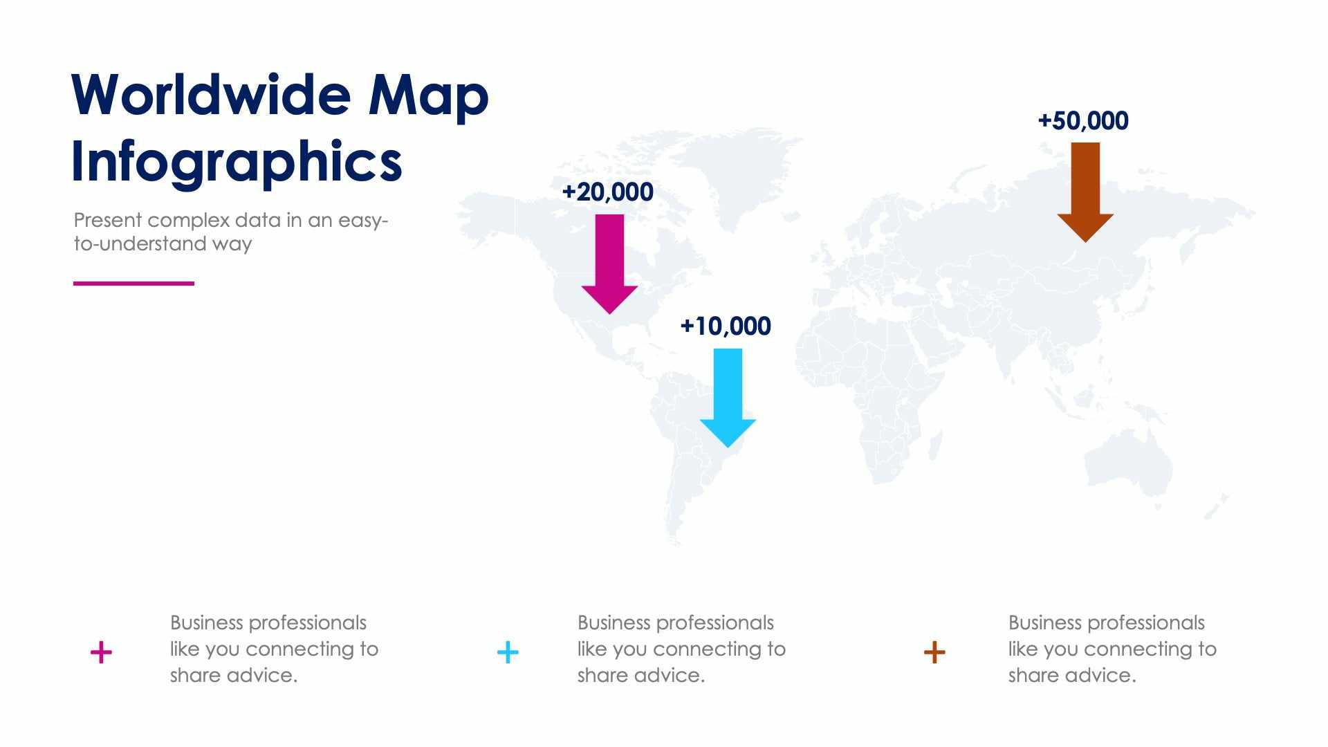 Worldwide Map Slide Infographic Template S01262208 | Infografolio
